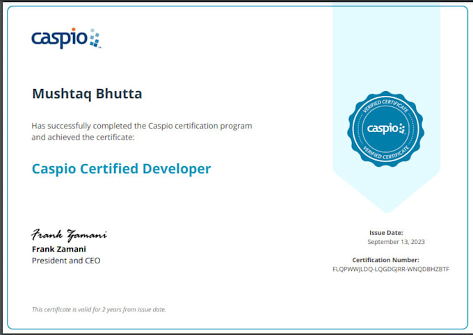 Develop and caspio application, caspio flex application by Bhuttadeveloper | Fiverr