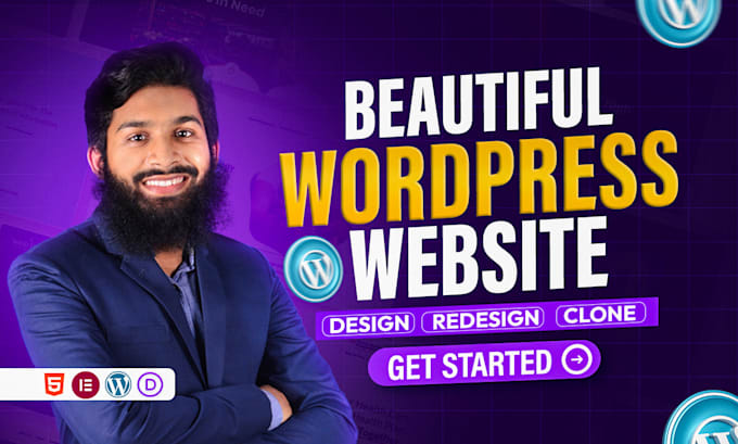 Fix wordpress elementor errors and design redesign business website by Shiamofficia313 | Fiverr