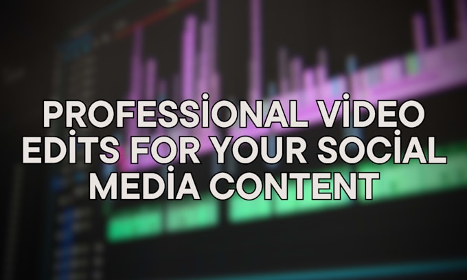 Make professional video editing designs by Onursonmeznet | Fiverr