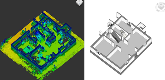 Convert point cloud or scan to 3d model and 2d pdf or dwg by Mahedihasan1100 | Fiverr
