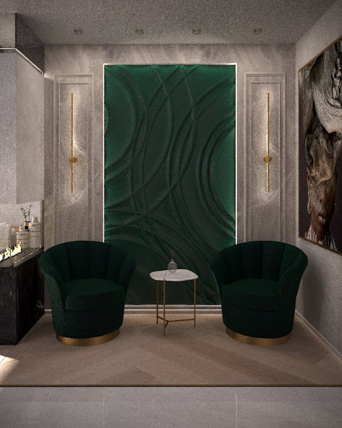 Do interior design of your dream home 3d visualization autocad planning ...