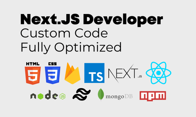 Be Your Professional Nextjs Developer By Cheekyprogramme Fiverr