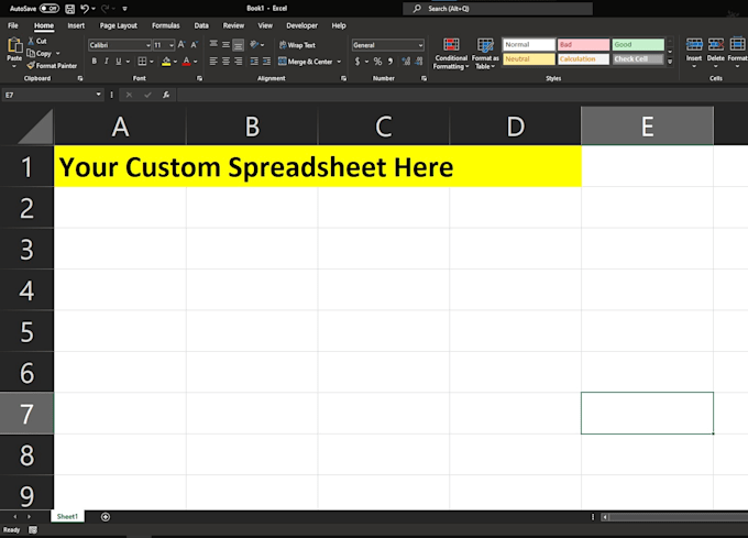 Custom build or improve on your existing excel spreadsheet by Khorbs ...