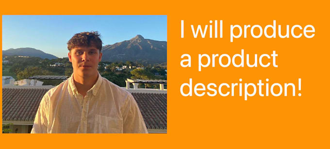 Write and produce product descriptions by Andersmelgaard | Fiverr