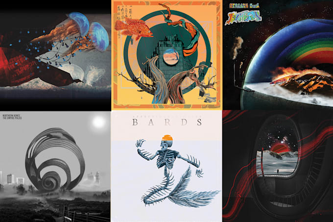 Create awesome art for your bands merch or music release by Tehrwa | Fiverr