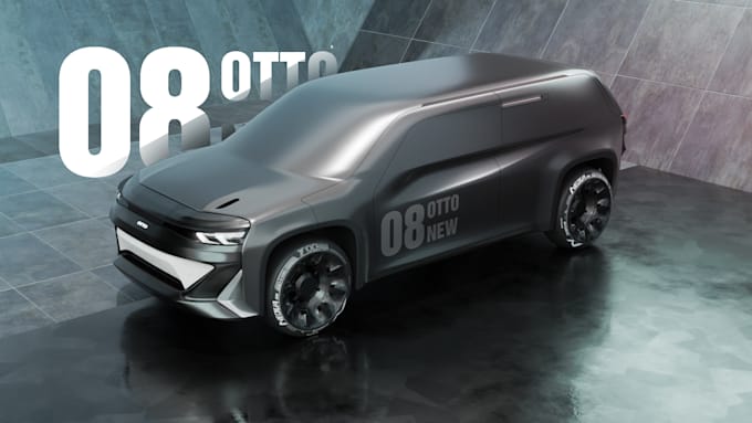 Car design 3d model blender by Carzalas | Fiverr