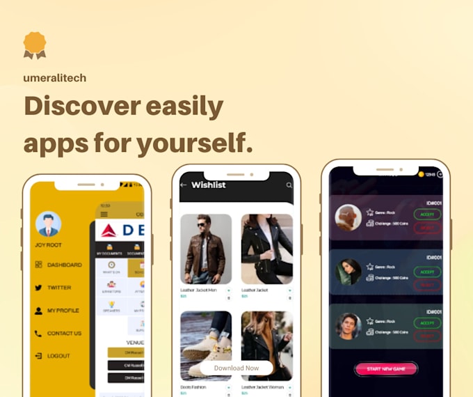 Develop mobile app on android and ios using react native by Umeralitech ... Develop mobile app on android and ios using react native by Umeralitech ...