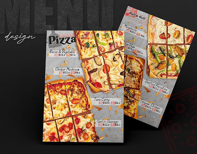 Design a modern and contemporary menu for your restaurant or cafe by ...