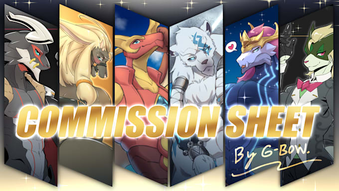 Make Artwork Of Your Furry Characters Sfw And Nsfw By G Bow Art Fiverr