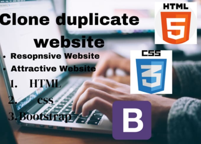Clone Website In Html Css And Bootstrap Professionally By Bilalanwar01