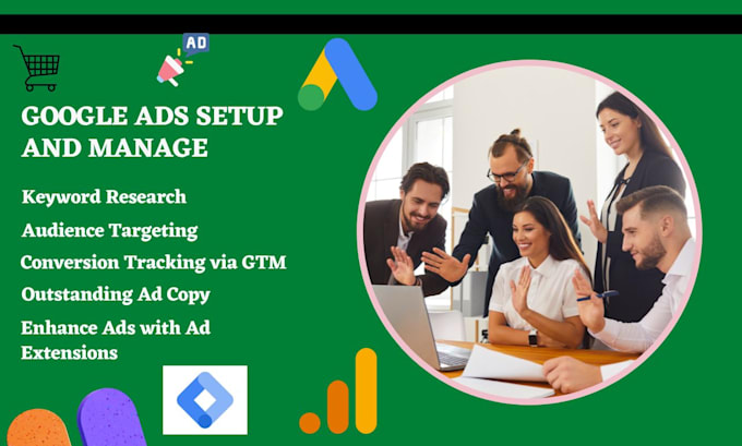 Setup, optimize and manage google ppc ads campaigns by Litoncse17 | Fiverr