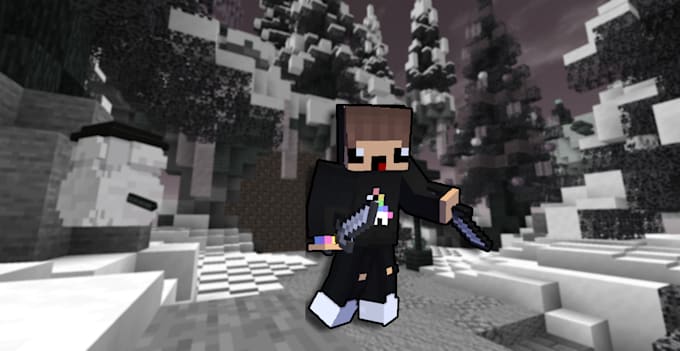 Create a minecraft pfp for youre youtube channel or any other social ...