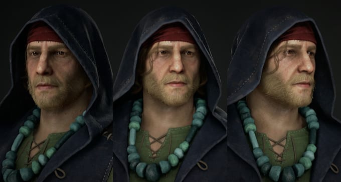 Create 3d realistic character, custom outfit, facial lips sync, rig ...