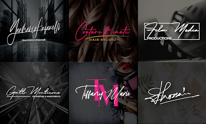 Design signature, scripted, cursive, handwritten logo by Samaraarafat ...