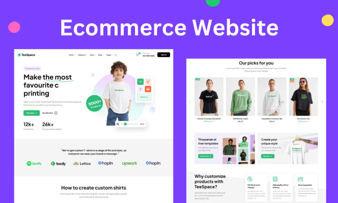 Build Ecommerce Website Using Woocommerce Wordpress By Webpro Seller23