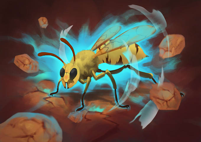 Make creatures and animals illustration for card game by Karimastudio ...