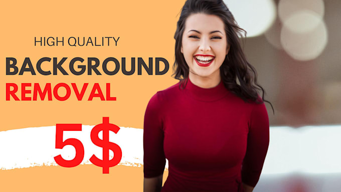 Do background removal, white or transparent professionally by ...