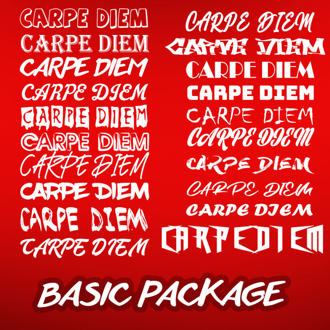 60 of the most used and unknown fonts by Krtstyle | Fiverr