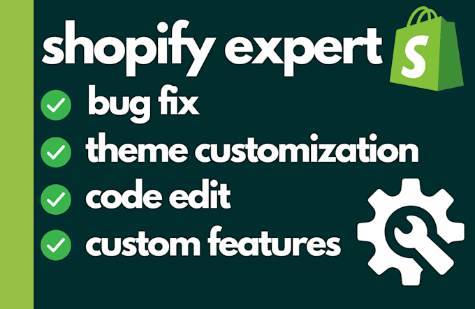 Fix shopify store issue, theme issue or bug by Yura_kovalchuk | Fiverr