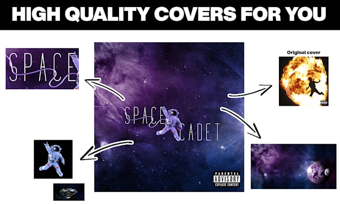 Design a stunning album, single, ep cover based on your indications by ...