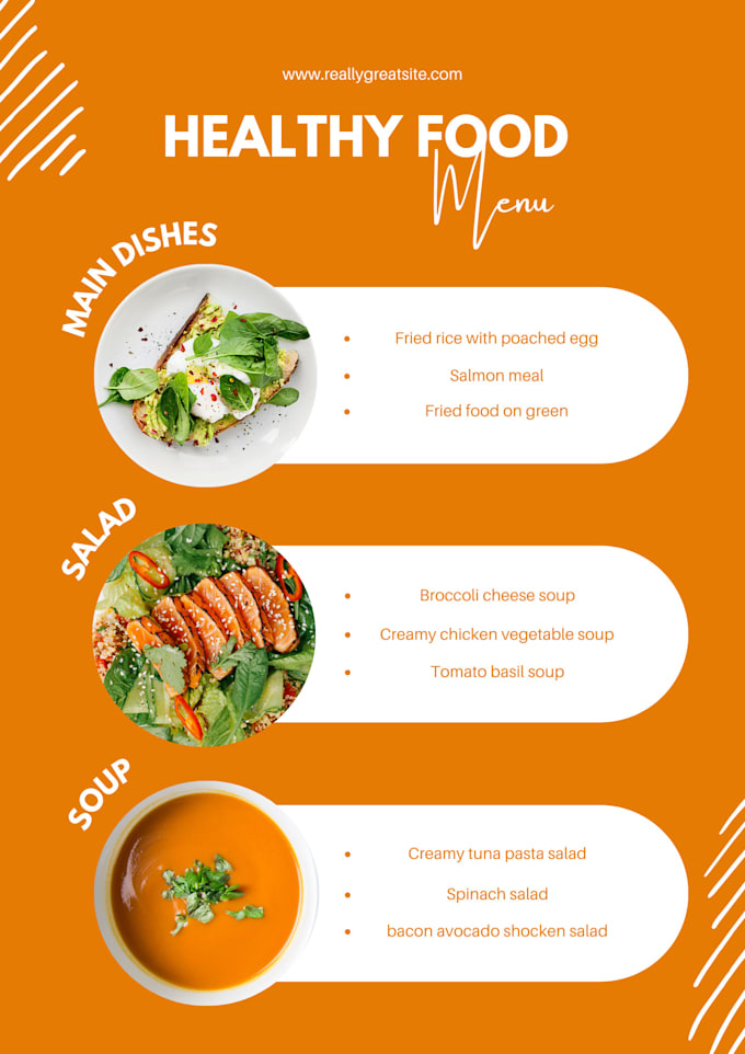 Design restaurant menu design and food menu by Tanzeelazubair | Fiverr