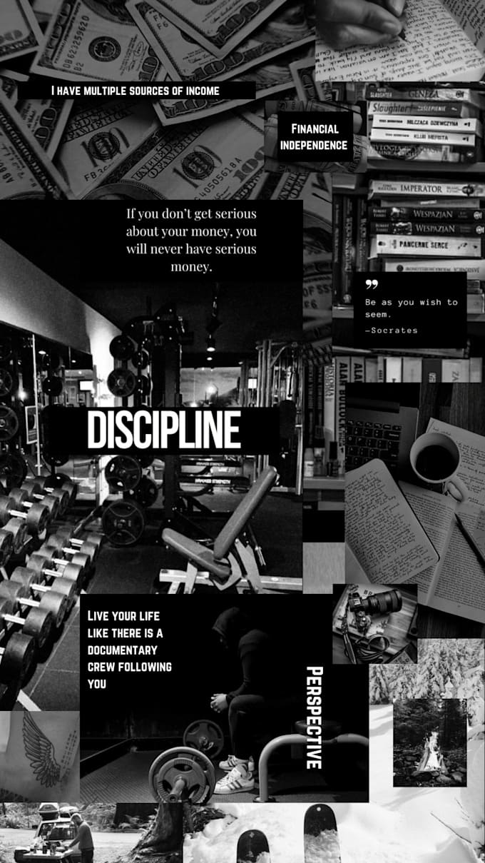 Design a custom vision board screensaver for your phone by Anthonyaco ...