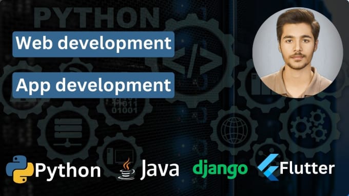 Develop web app with python django and flask or flutter app by ...