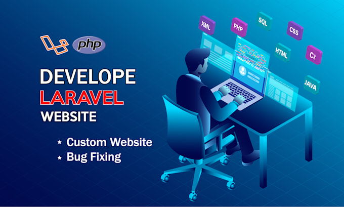 Do Develop Professional Html Websites With React Js Angular Laravel
