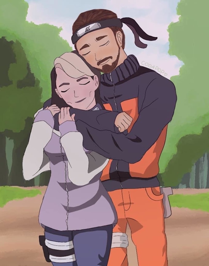 Draw digital art of you, groups, or your characters by Codapop | Fiverr