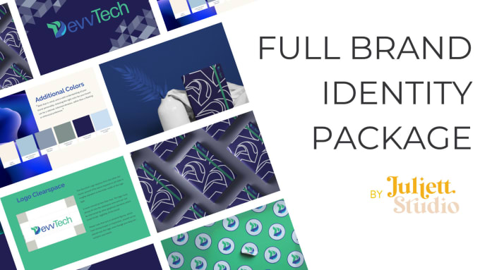 Design a unique and authentic brand identity by Juliettestevez | Fiverr