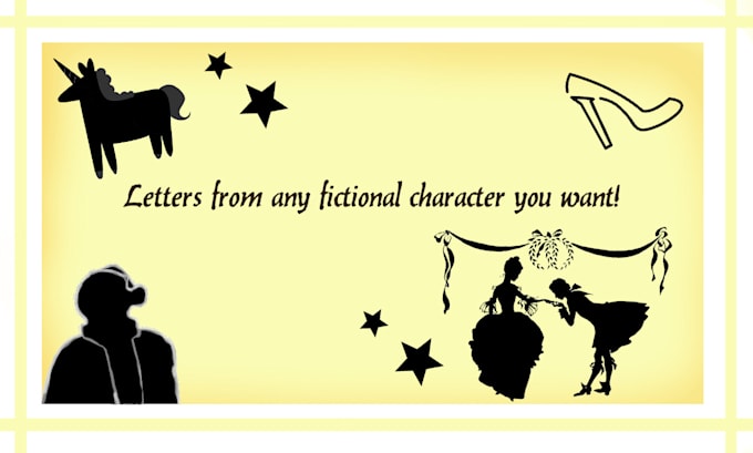 Write you a letter from any fictional character by Cindyblah | Fiverr