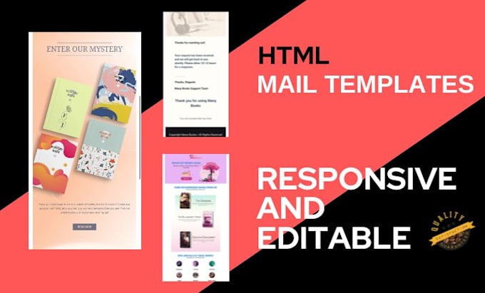 Design some awesome mail templates for your mail marketing by Surajrev ...