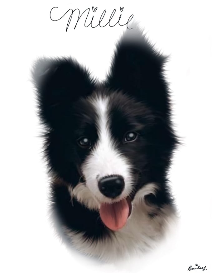 Digitally create your pets by Bgherring | Fiverr