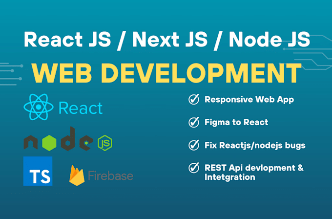 Do Nextjs Reactjs Firebase Typescript Nodejs Web Dev By Vijender