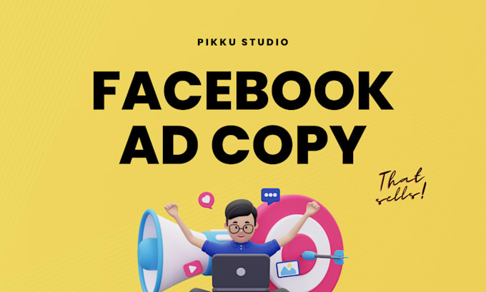Create facebook ad copy that sells by Pikkustudio | Fiverr