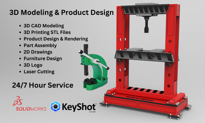 Do 3d cad modeling cad design 3d printing in solidworks by ... Do 3d cad modeling cad design 3d printing in solidworks by ...