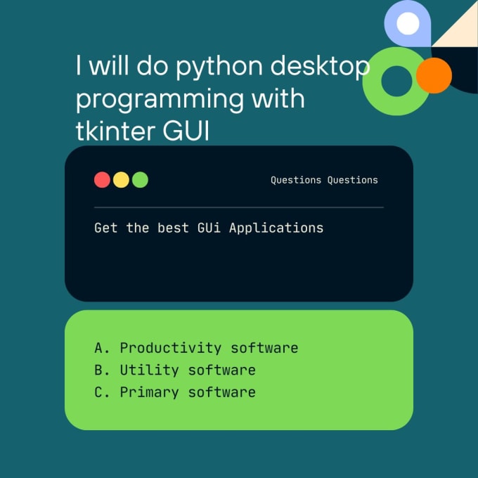 Do Python Desktop Programming With Tkinter Gui By Abdulmoeedtariq Fiverr