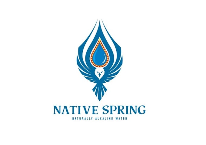 Design a professional awesome spring water logo by E729gue8zf8u5 | Fiverr