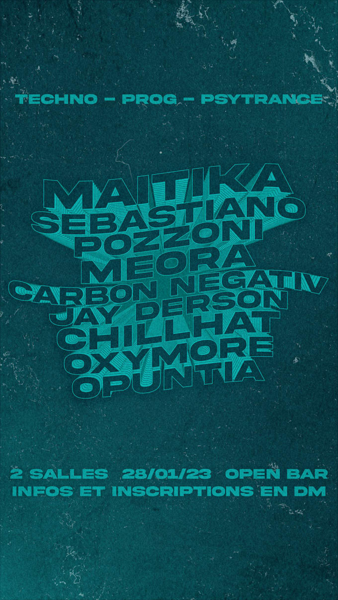 Create a visually appealing and contemporary graphic poster by ...