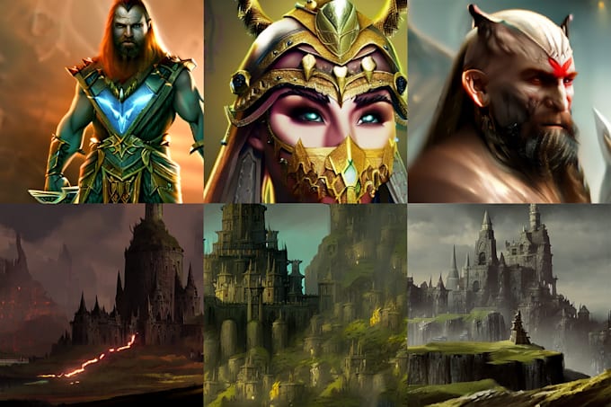 Make character and location art for your dnd worlds fast by ...