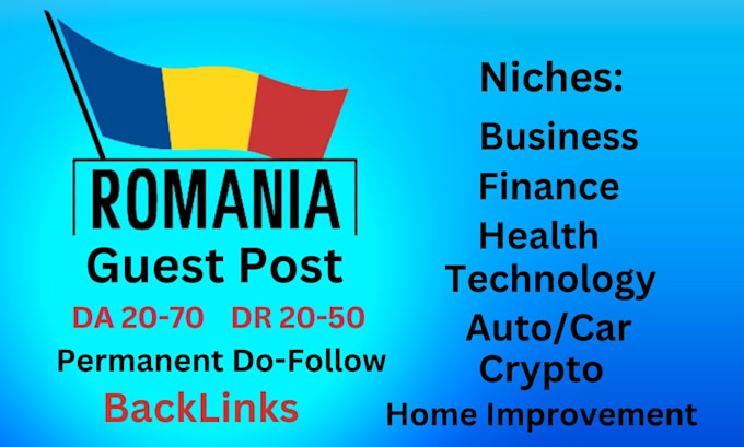 Publish a guest post on my high quality romania website by ...