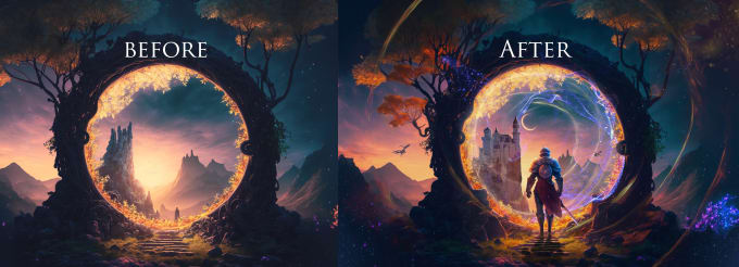 Create, modify or hand redefine stunning ai art by Artsantis | Fiverr