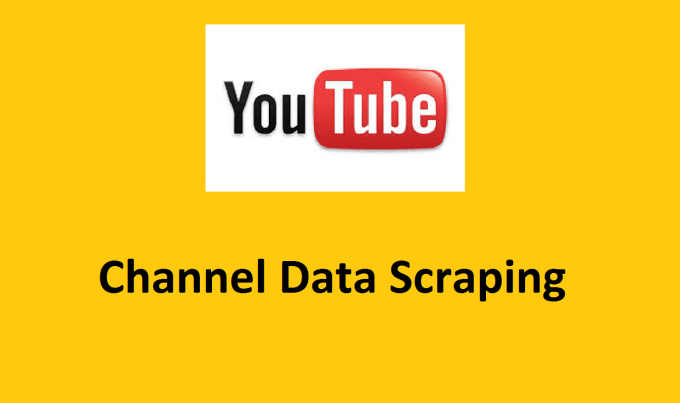 Scrape youtube channels data by Sheikhhammad199 | Fiverr Scrape youtube channels data by Sheikhhammad199 | Fiverr