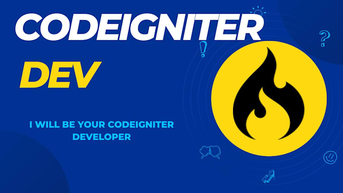 Develop codeigniter web apps and pages by Victorcrespo182 | Fiverr
