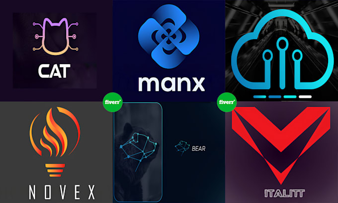 Design a modern tech, software, platform, and saas logo for you by ...