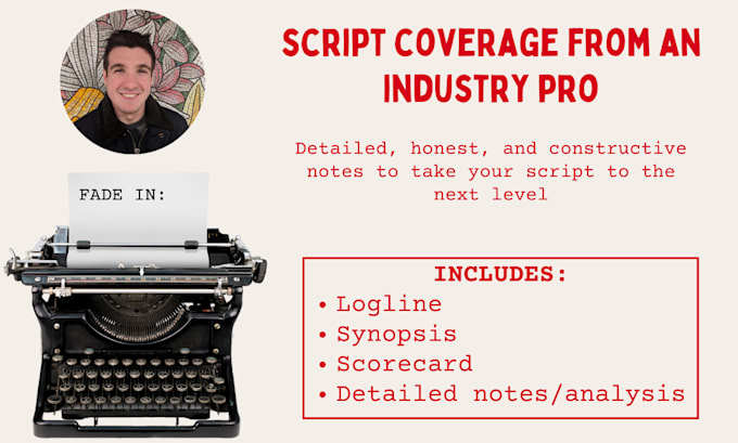 Help you perfect your screenplay with industry quality script coverage ...