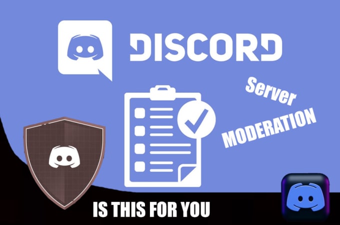 Do discord moderation for your server by Conorhirs | Fiverr