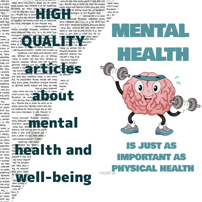 Write high quality texts about mental health and well being by ...