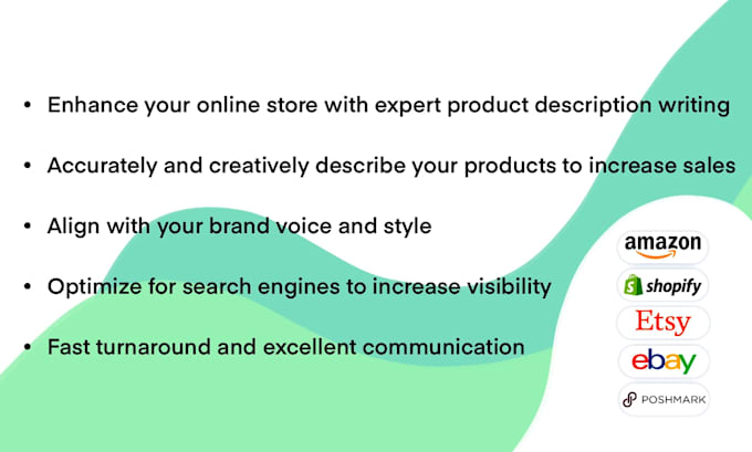Write custom product descriptions that tell your story by Imhottepp | Fiverr