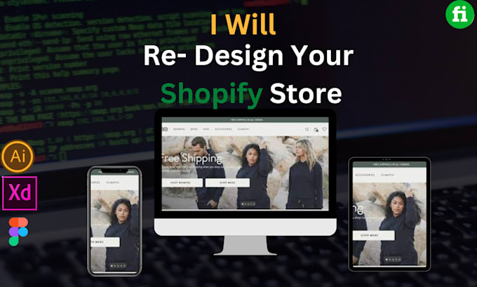 Develop a fully customizable shopify theme from psd,xi,ai by Aroosaraheem | Fiverr